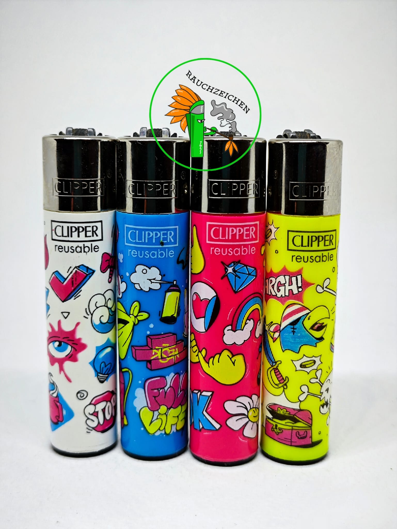 Clipper Serie Stickers Pattern